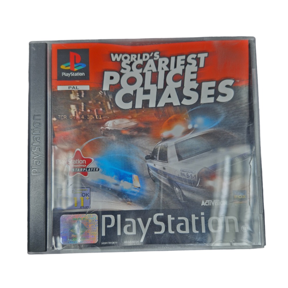 Pre-owned Worlds Scariest Police Chases PS1 Edition - Own4Less